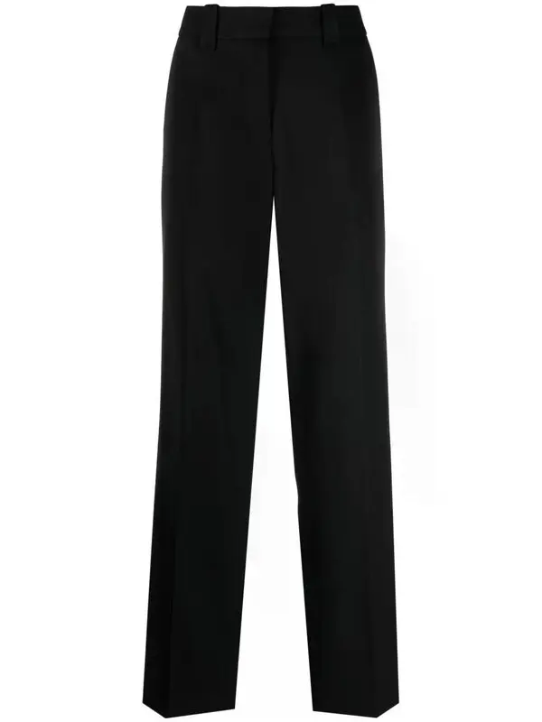 Rabanne Virgin Wool Straight-leg Trousers