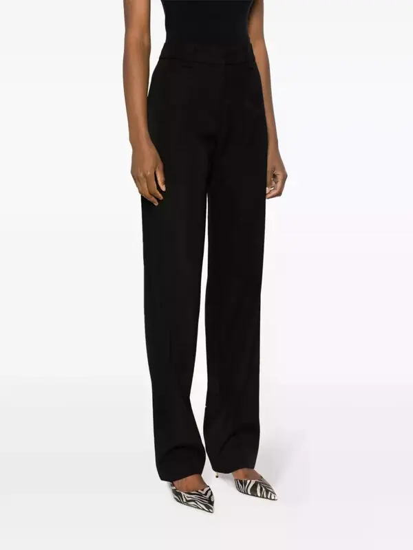 Rabanne Virgin Wool Straight-leg Trousers