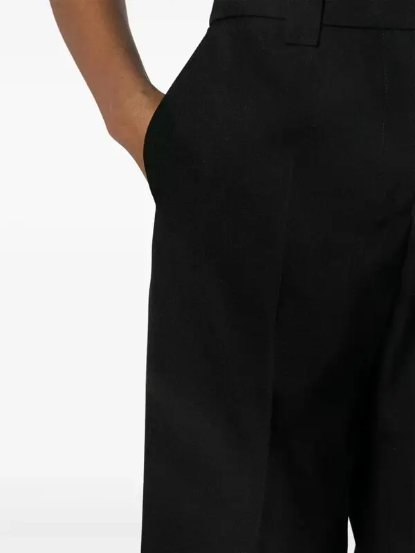 Rabanne Virgin Wool Straight-leg Trousers