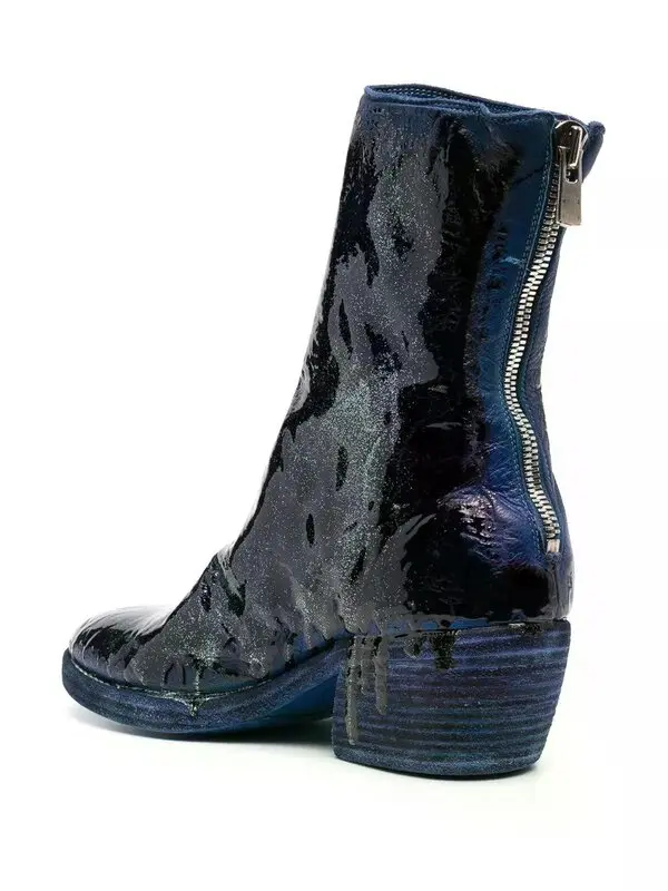 Guidi Painted Patent Leather Boots