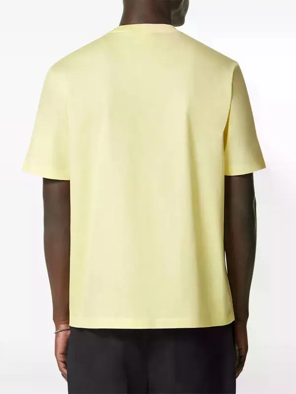 Versace Logo-embroidered T-shirt