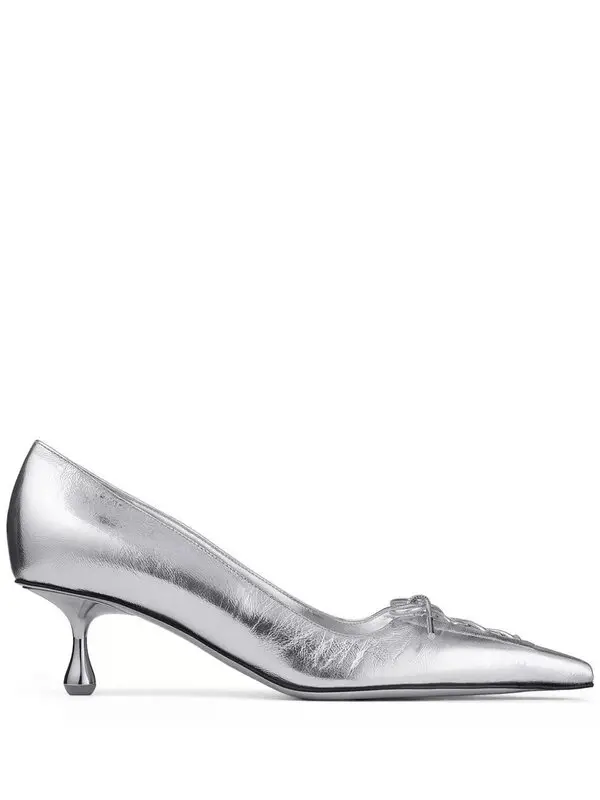 JIMMY CHOO Scarlett 50 Pumps - Silver
