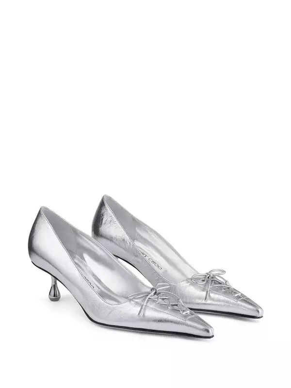 JIMMY CHOO Scarlett 50 Pumps - Silver
