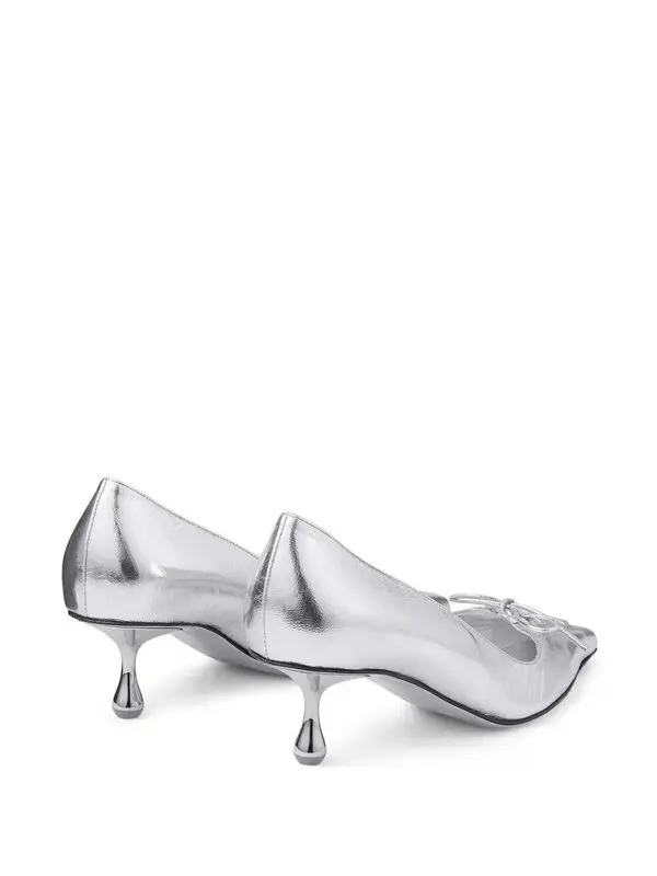 JIMMY CHOO Scarlett 50 Pumps - Silver