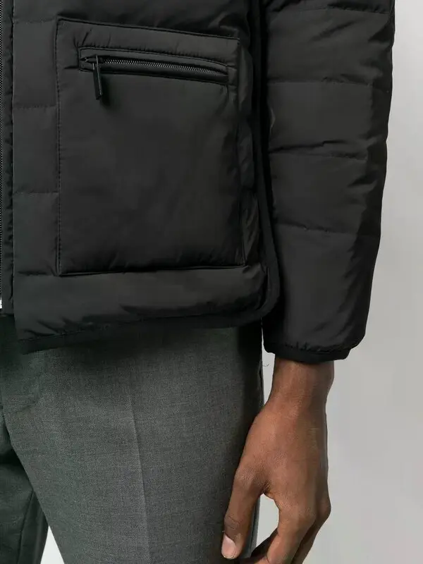 Thom Browne Padded-design Hooded Jacket