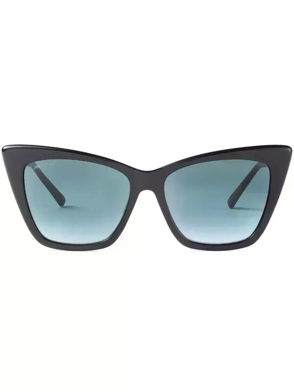 JIMMY CHOO Lucine Cat-eye Sunglasses - Black