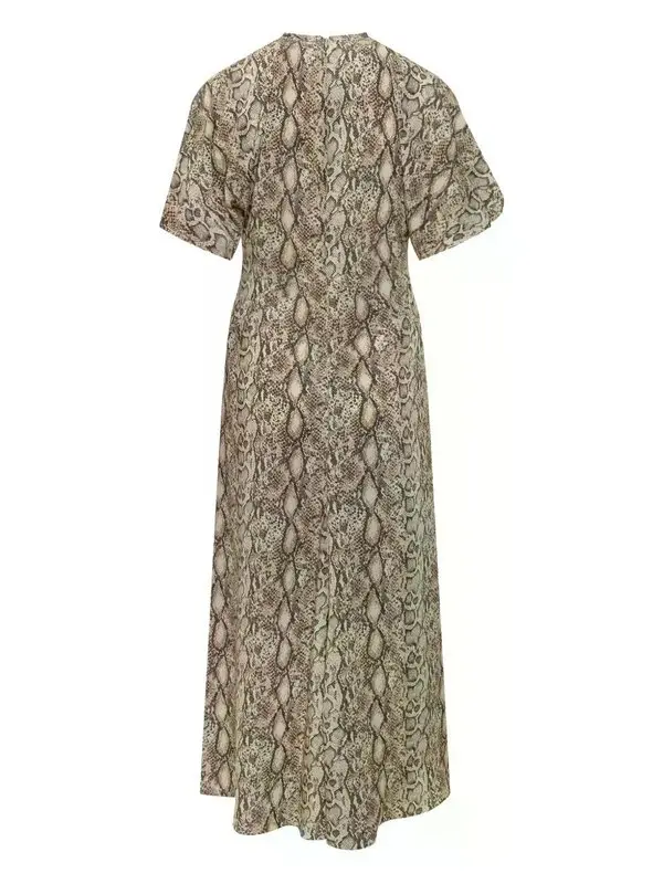 Isabel Marant Étoile Keany Midi Dress - Neutrals