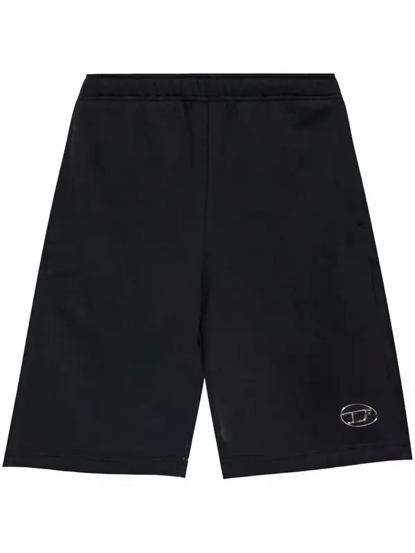 DIESEL® Elasticated Waistband Shorts With Logo Detail