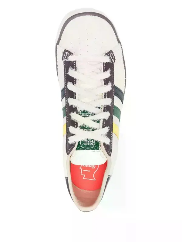 Adidas X Brain Dead Ecru Lace-up Sneakers - Neutrals