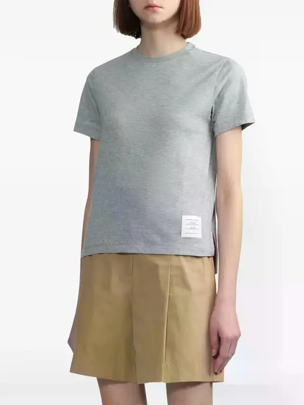Thom Browne Logo-patch Short-sleeve T-shirt