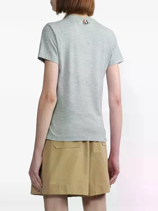 Thom Browne Logo-patch Short-sleeve T-shirt