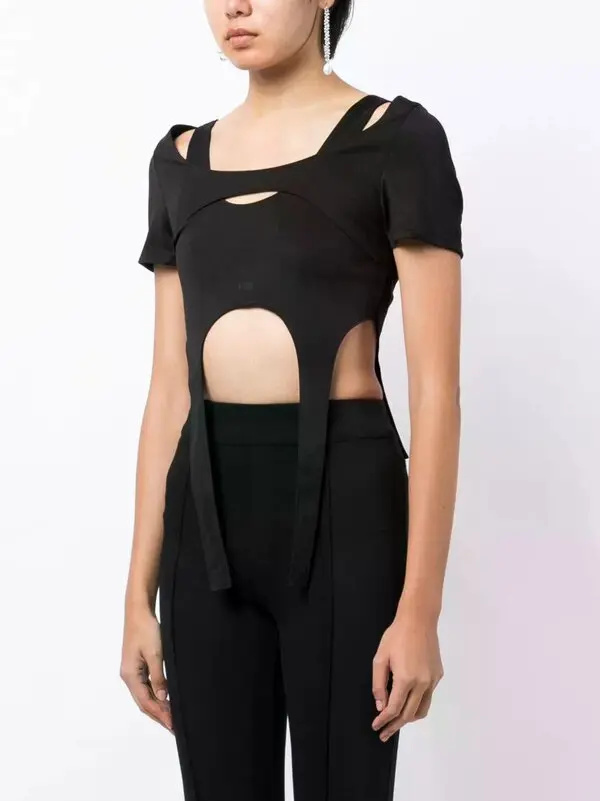 HELIOT EMIL Arid Harness Top - Black