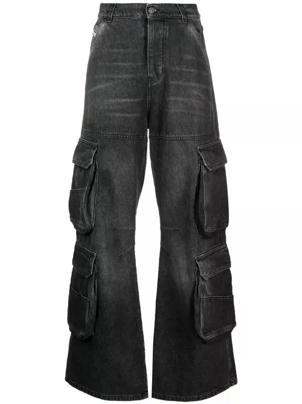 DIESEL® 1996 D-sire 0hlaa Straight-leg Jeans - Black