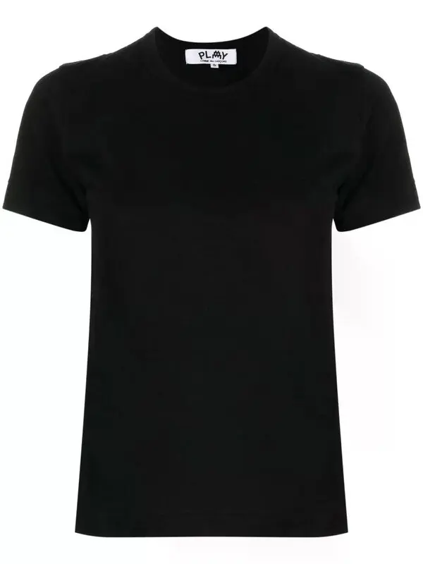 Play Comme Des Garcon X The Artist Invader Cotton T-shirt - Black