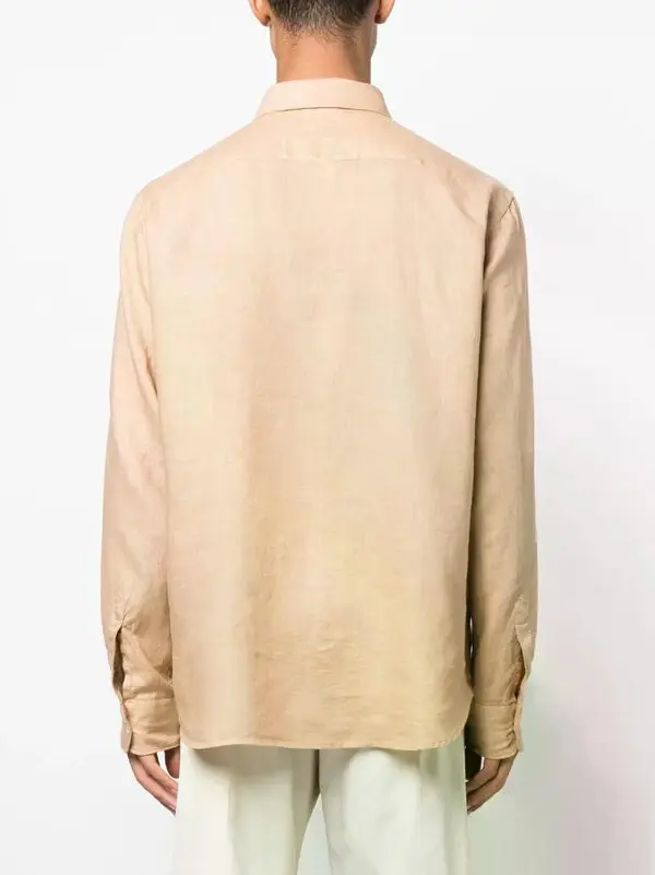 Aspesi Long-sleeve Linen Shirt