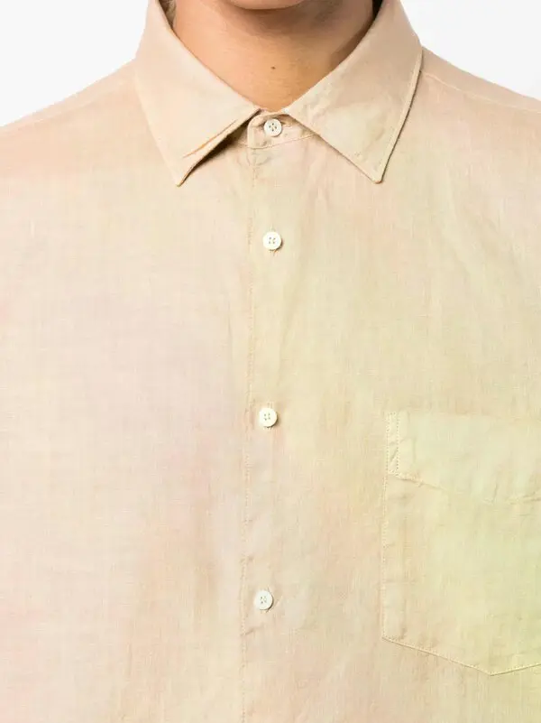 Aspesi Long-sleeve Linen Shirt