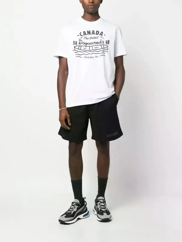 Dsquared2 Logo-print Cotton T-shirt