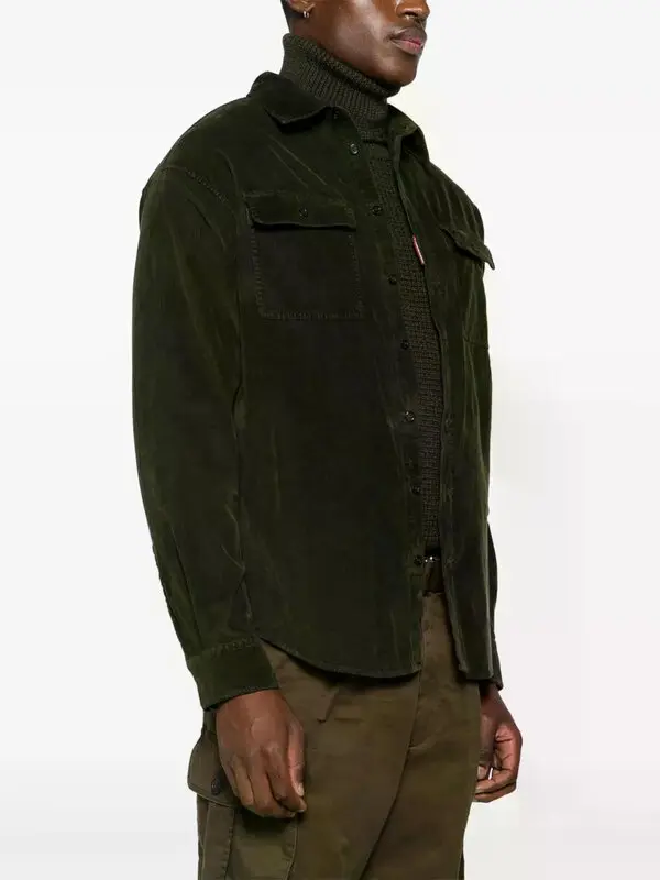Dsquared2 Corduroy Cotton Shirt