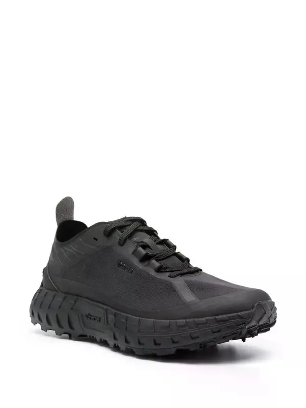 NORDA 001 Panelled Lace-up Sneakers - Black