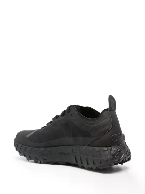 NORDA 001 Panelled Lace-up Sneakers - Black