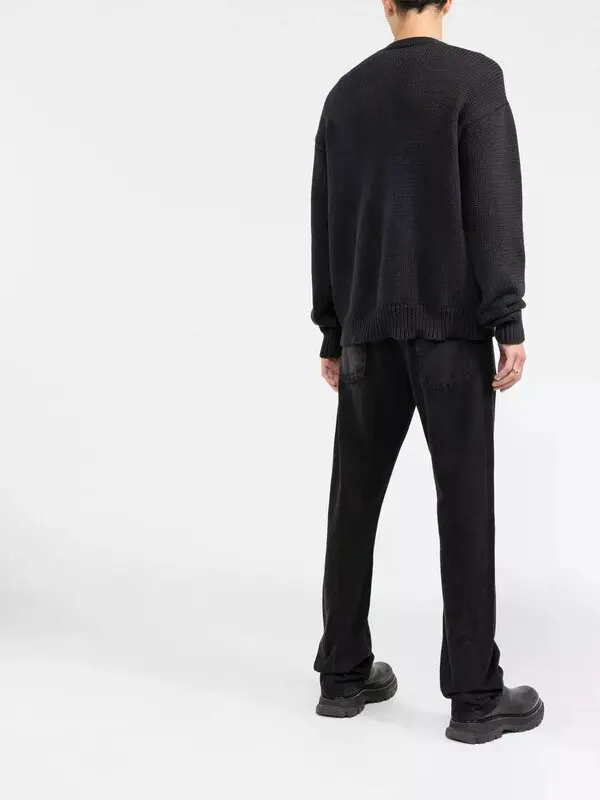 Off-White Logo-intarsia Cardigan