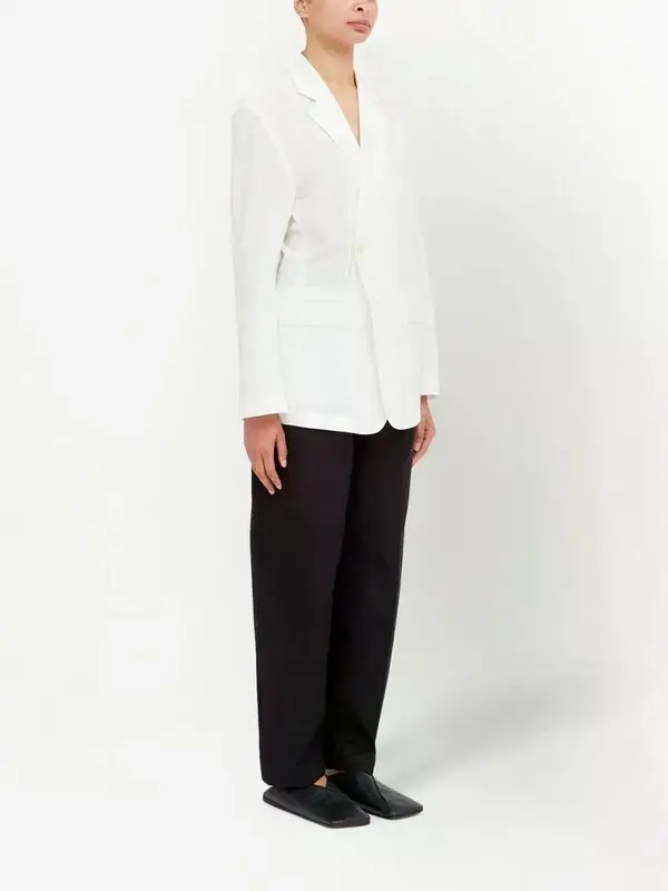 MAISON MARGIELA Pinstriped Single-breasted Blazer