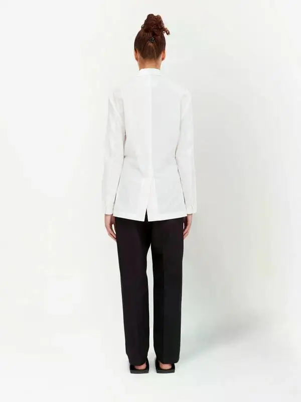 MAISON MARGIELA Pinstriped Single-breasted Blazer