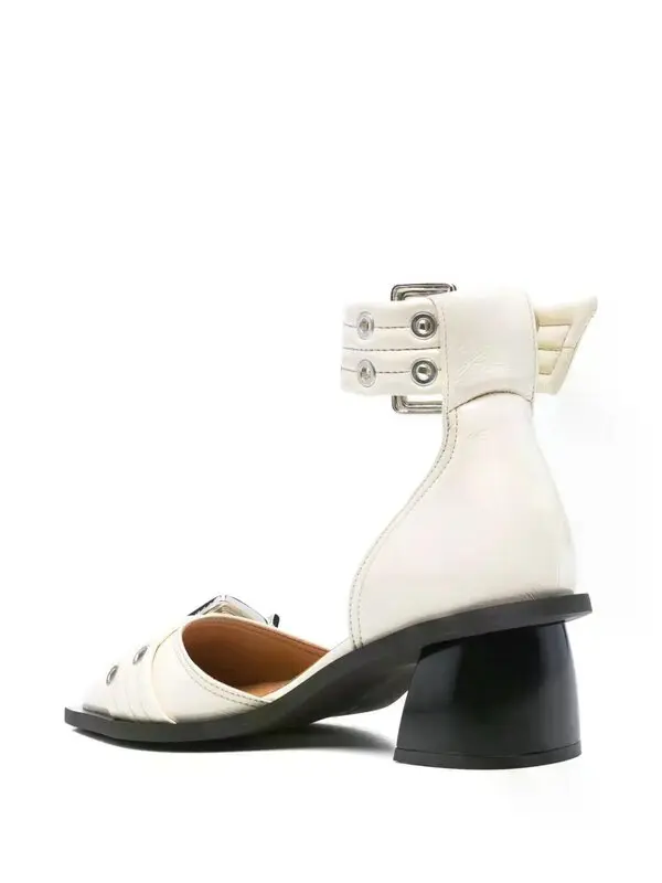 GANNI 60mm Open Cut Pumps