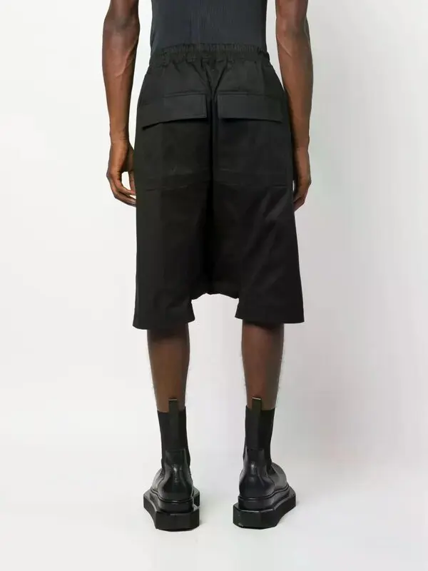 Rick Owens Drawstring Drop-crotch Shorts