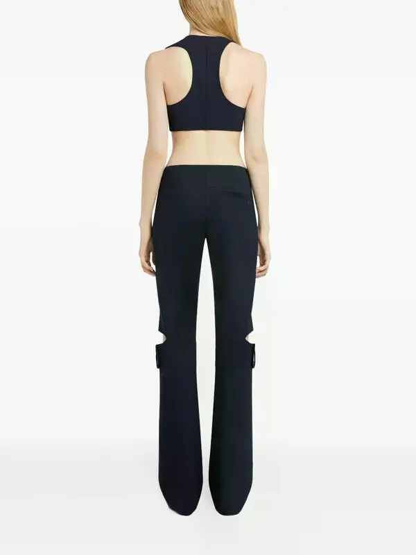 COURREGES Buttoned Tank Top