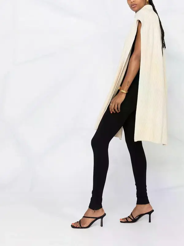 TOTEME Zip High-waisted Leggings