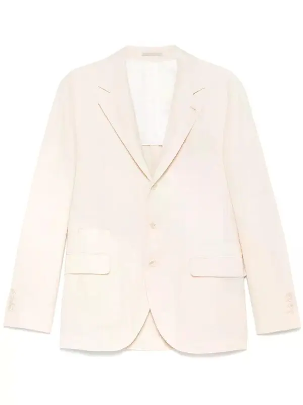 Brunello Cucinelli Prince-of-wales-check Blazer - Pink