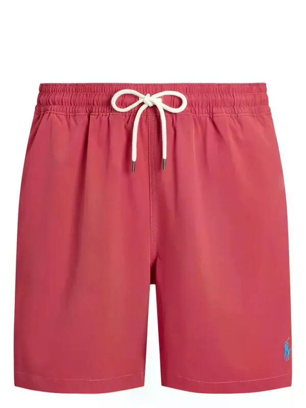 Polo Ralph Lauren Polo Pony Swim Shorts - Red
