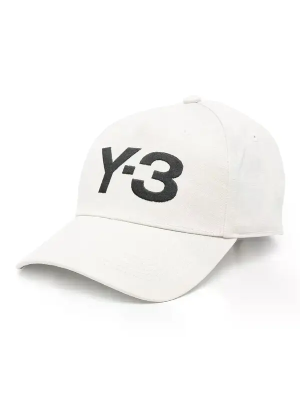 Y3 Logo-embroidered Cap - Neutrals
