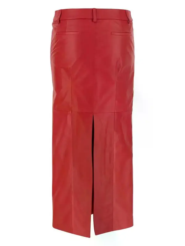 ARMARIUM Leather Column Skirt