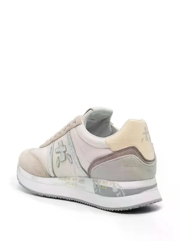 Premiata Conny Rhinestone-embellished Sneakers