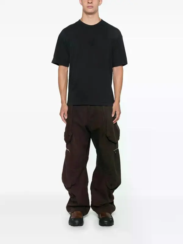 C.P. COMPANY Logo-embroidered T-shirt