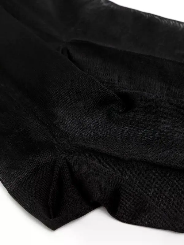 MAISON MARGIELA Tabi Silk Socks - Black