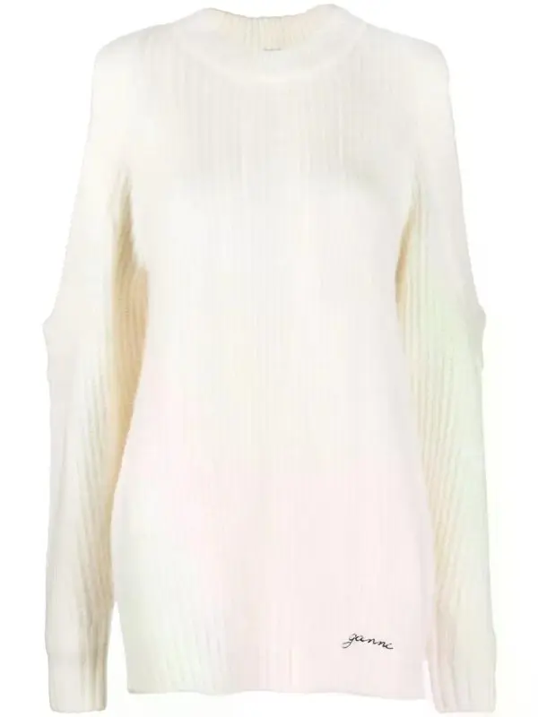GANNI Cold Shoulder Jumper