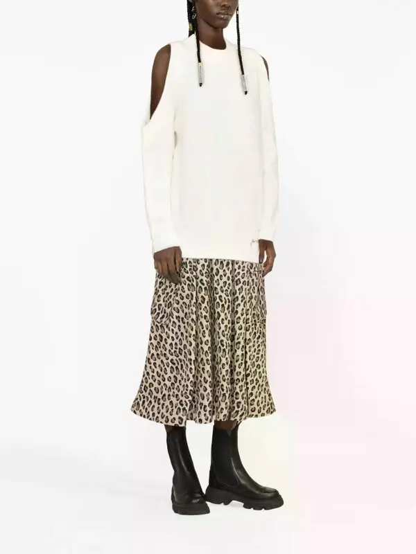 GANNI Cold Shoulder Jumper