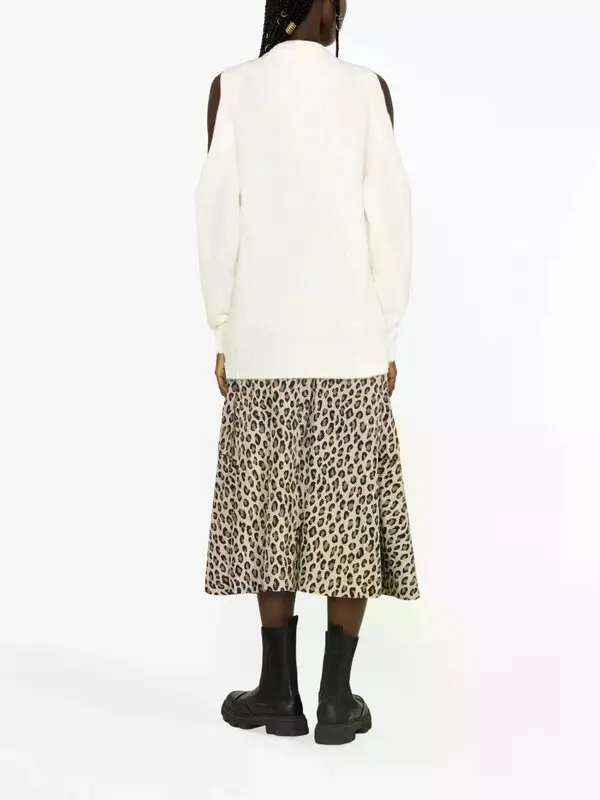 GANNI Cold Shoulder Jumper