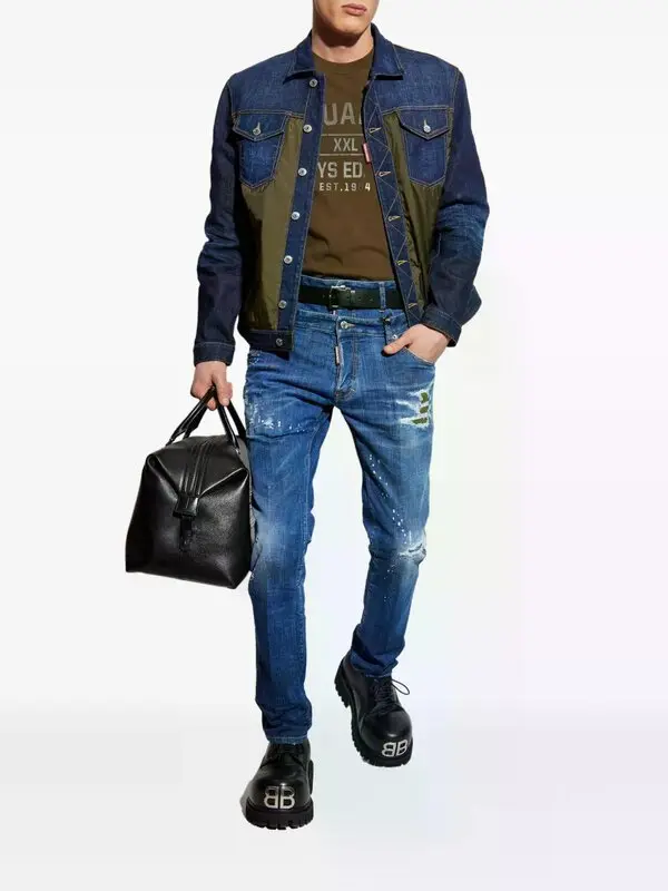 Dsquared2 Logo-tag Jeans - Blue