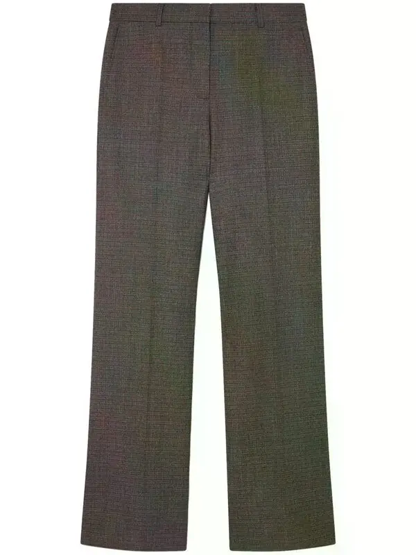 Stella McCartney Wool Tailored Trousers - Grey
