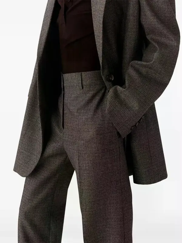 Stella McCartney Wool Tailored Trousers - Grey