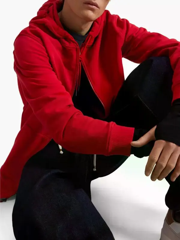 Woolrich Fleece Zip-up Hoodie - Red