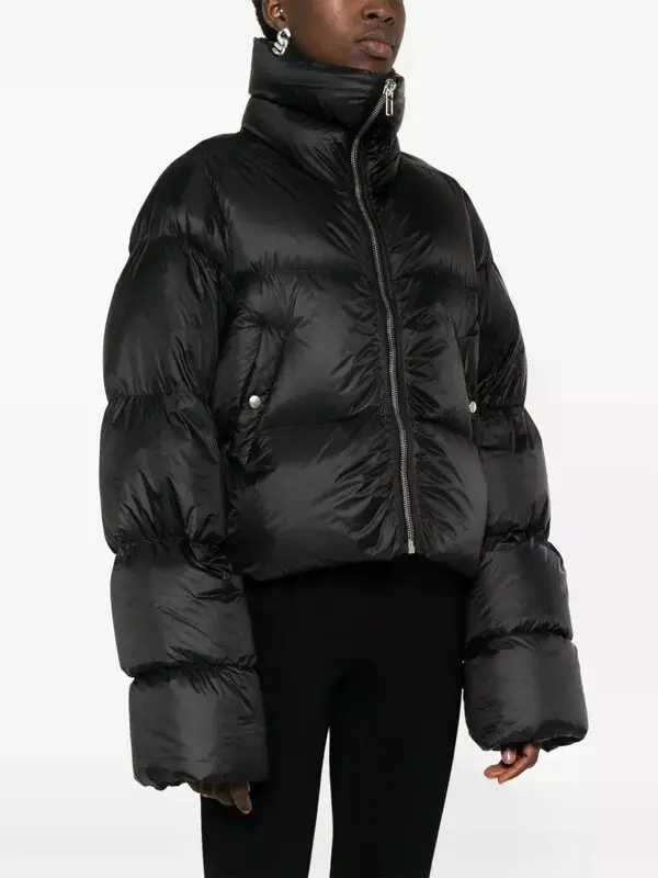 Rick Owens Padded Turtle Jacket - Black