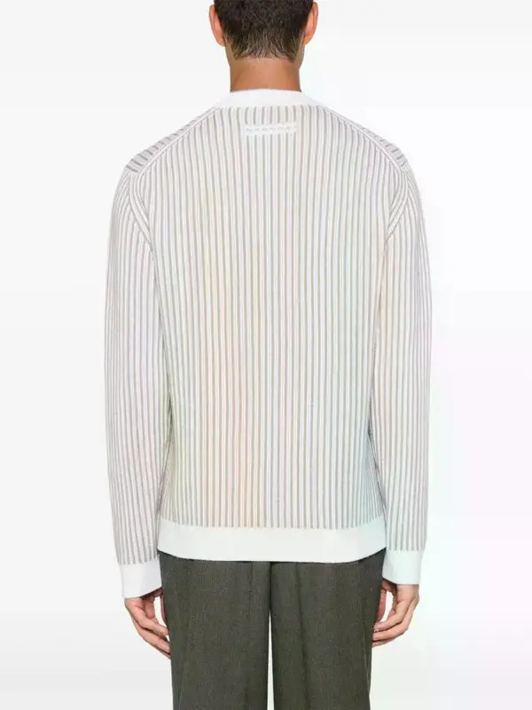 Zegna Striped Wool Sweater