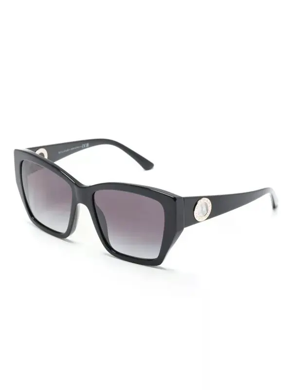 BVLGARI Gradient Square Frame Sunglasses