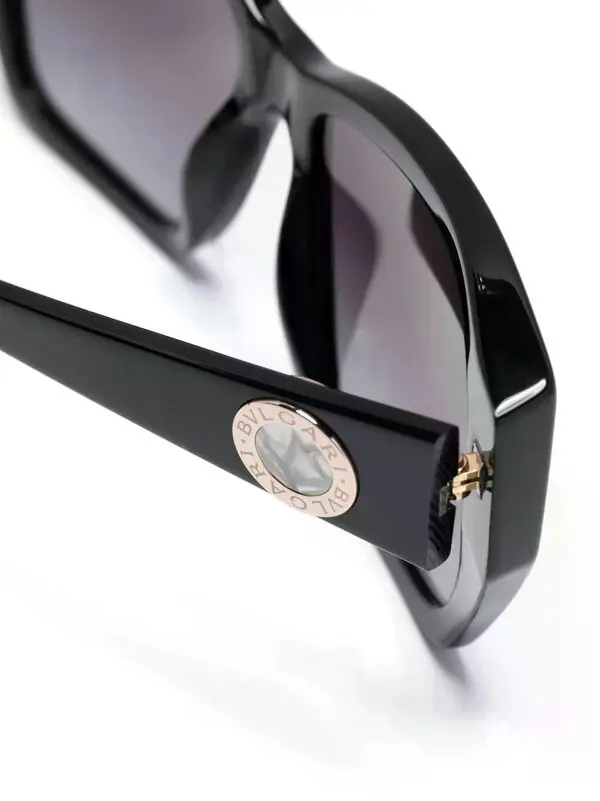 BVLGARI Gradient Square Frame Sunglasses