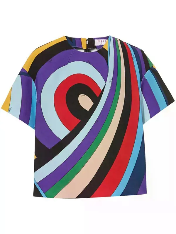 Emilio Pucci Iride-print Top
